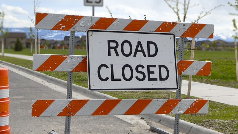 Scheduled Road Closing at South Lincoln RR Tracks